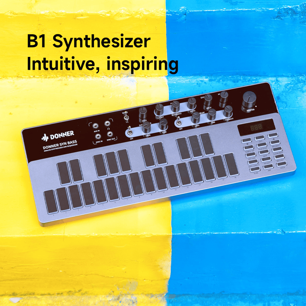 Donner B1 Synthesizer Review by David Hilowitz: An Impressive Bass Syn