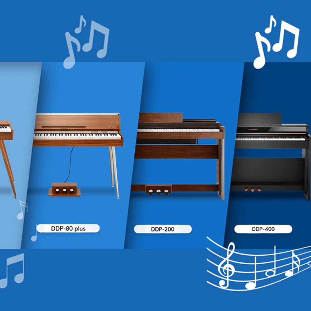 The parameter comparison configurator for the entire DONNER Piano rang