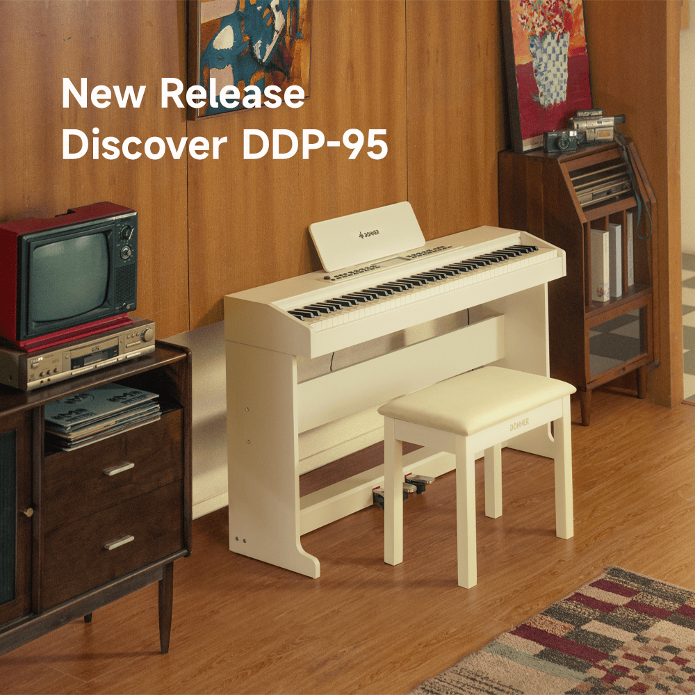 Donner New Release: Donner DDP-95 Digital Piano 88-Key Weighted Keyboa