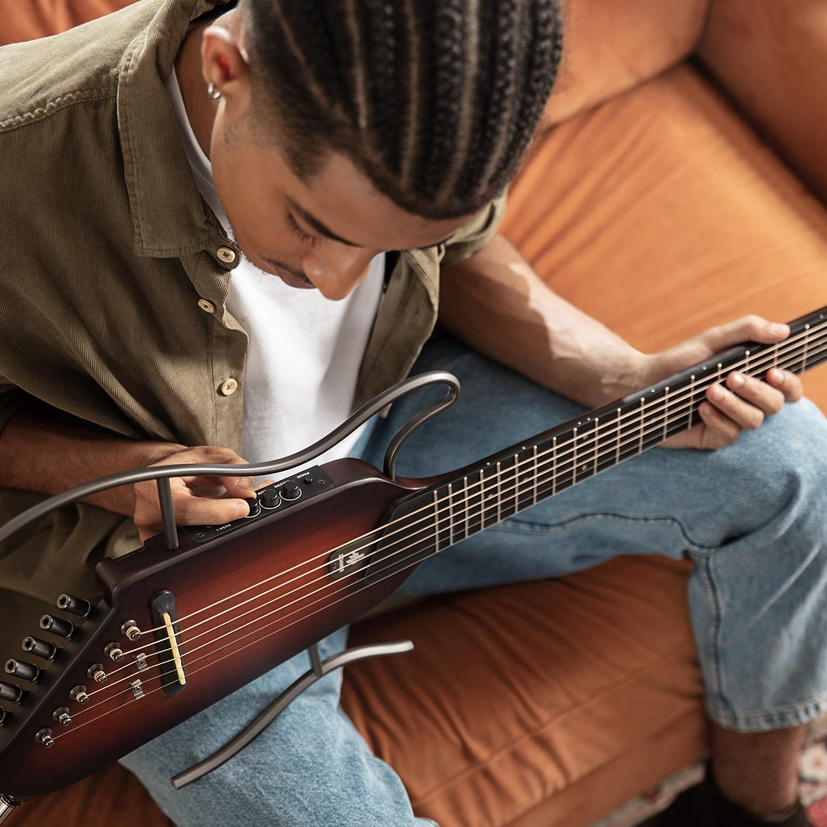 Donner HUSH-I Headless Hush Guitar Kit | Donner Music - UK