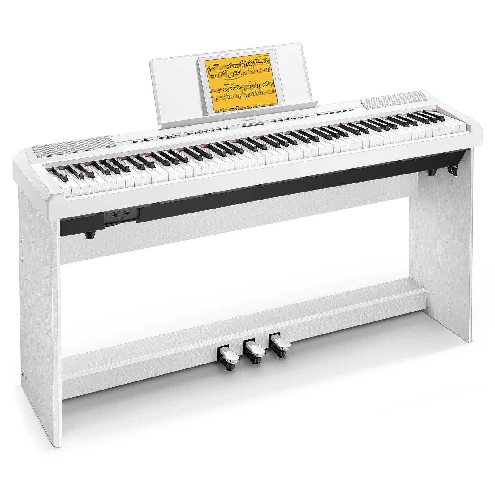 Donner DEP-20 Portable Keyboard 88-Key Weighted with Stand | Donner ...