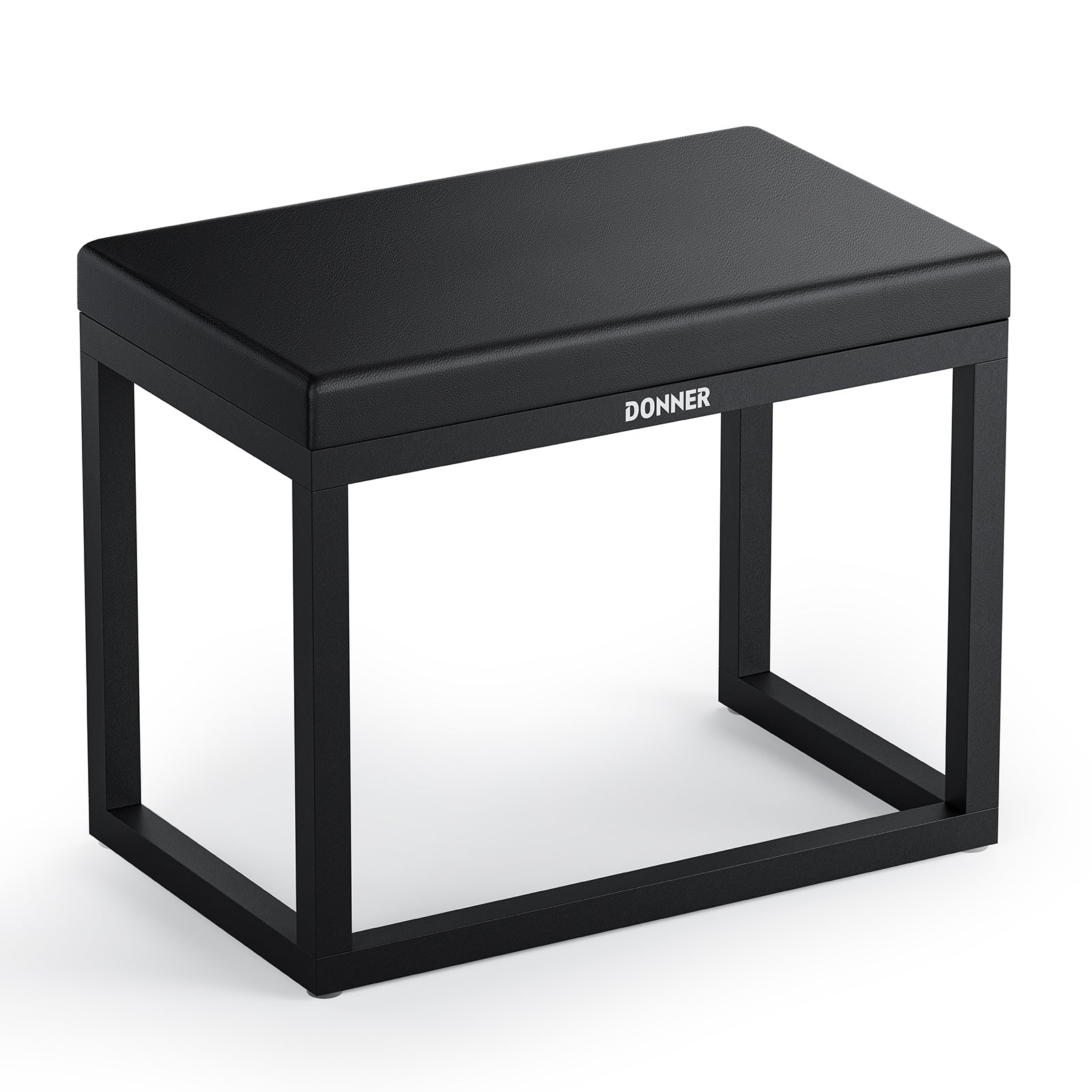 DKB-200 Piano Bench, Modern Minimalist Metal Seat with Thick Cushion ...