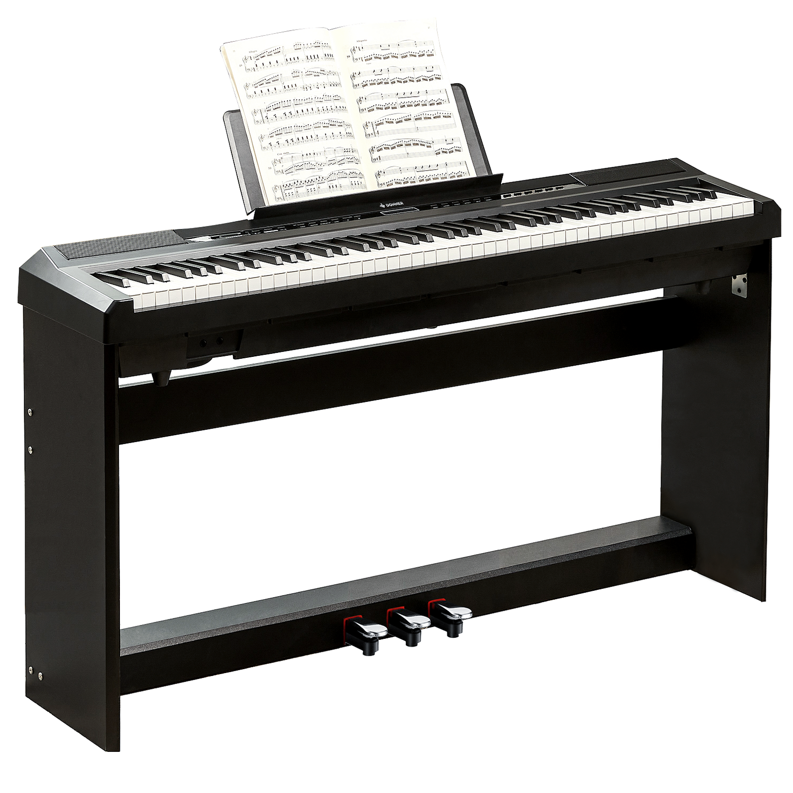 DEP-20 88 Key Weighted Digital Piano for Beginners | Full-Size Keyboard ...